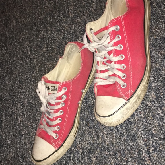 Converse | Shoes | Red Low Converse | Poshmark